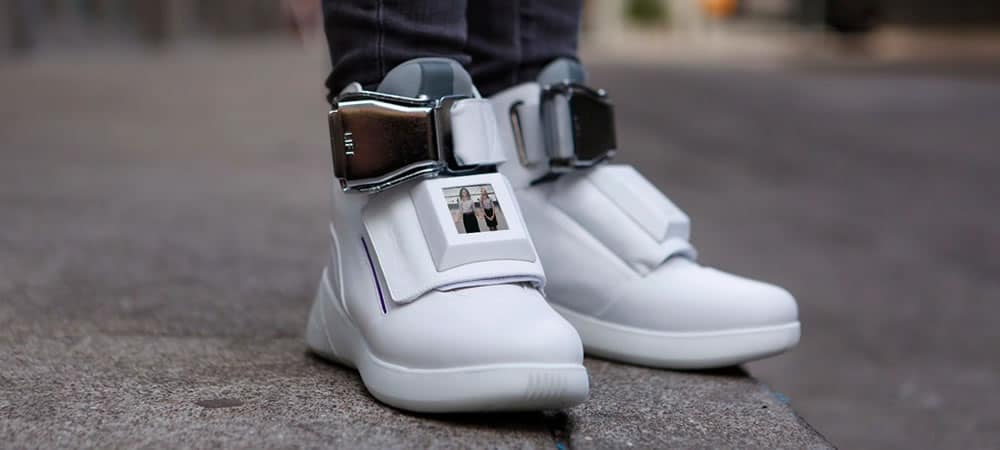 Meet The Sneakers With A Built-In TV And Wi-Fi | FashionBeans